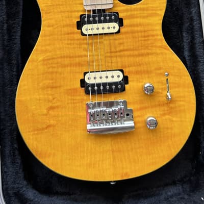 Sterling Axis AX40 AX-40 Guitar 2021 - Guitar Flame Maple Top | Reverb