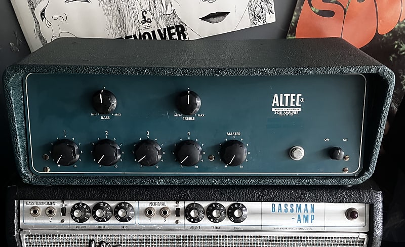 Altec Lansing 324B 1950's - Green Tolex | Reverb