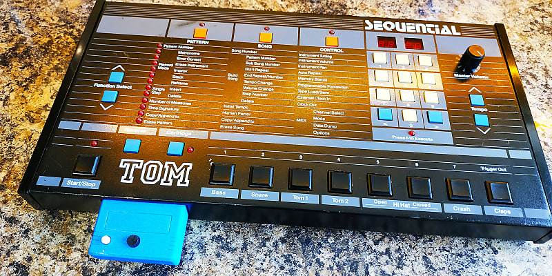 Custom Cartridge For Sequential Circuits SCI TOM Drum Machine | Reverb