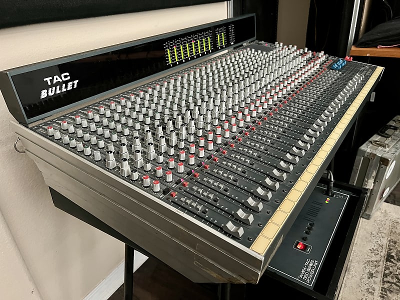 AMEK Tac Bullet 28x8 Console Sounds Great! | Reverb