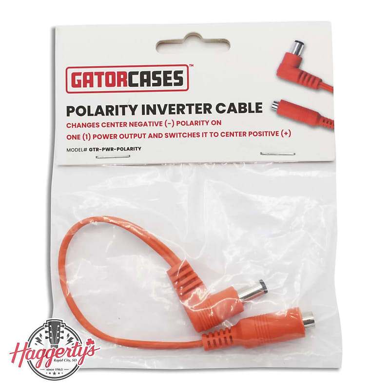 Gator Power Supply Polarity Inverter Cable | Reverb