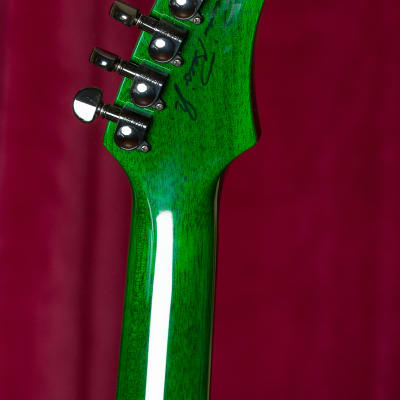 Bernie Rico Jr. Diva Deluxe 2009 - Transparent Green | Reverb