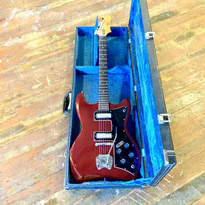 Guild Polara S-100 c 1965 Cardinal Red original vintage USA | Reverb