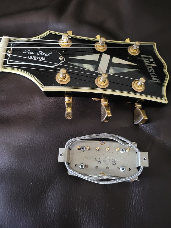Gibson Tim Shaw PAF Pickup 1986 Black | Reverb