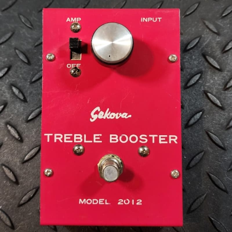 Sekova Treble Booster Model 2012 Vintage 1970's | Reverb Australia