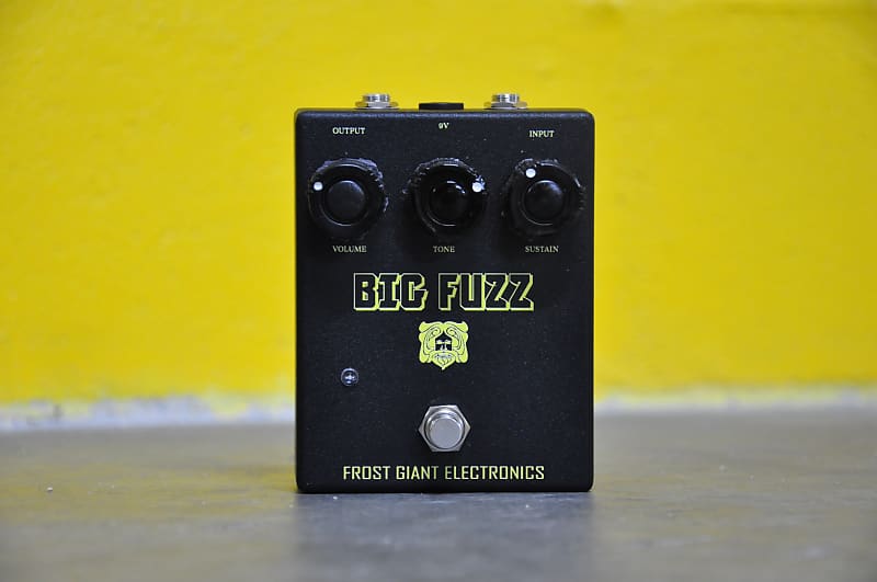 Frost Giant Electronics Big Fuzz Black Russian 2024 - Black | Reverb