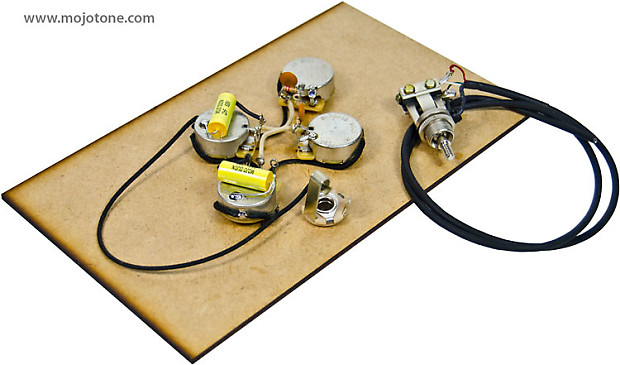 Fender Tele '72 Deluxe/Custom Guitar Wiring Harness Assembled | Reverb