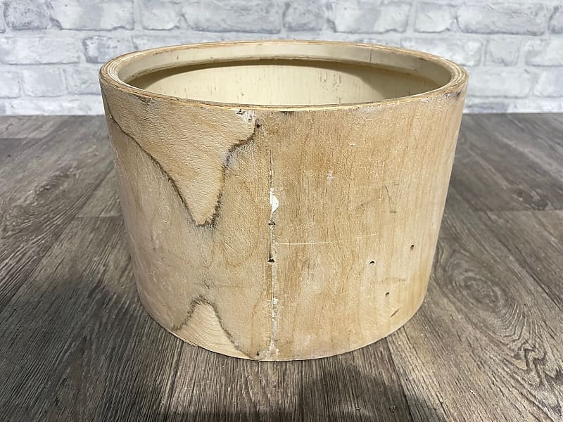 Vintage Beverley Tom Drum Shell 12”x8” Bare Wood Project / | Reverb UK