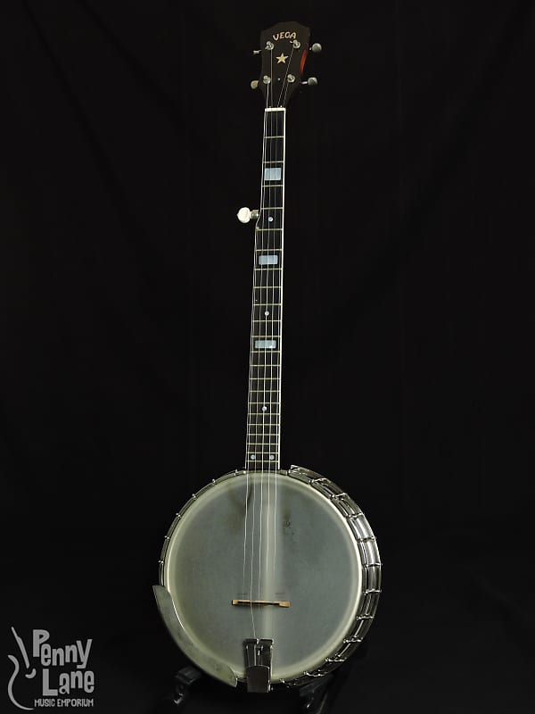 Vega FP-5 Vintage Five String Open-Back Banjo with Tubaphone | Reverb