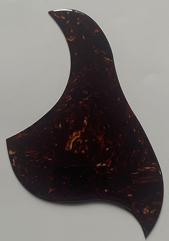 Crystal Self Adhensive Pickguard Brown Tortoise fit Yamada | Reverb