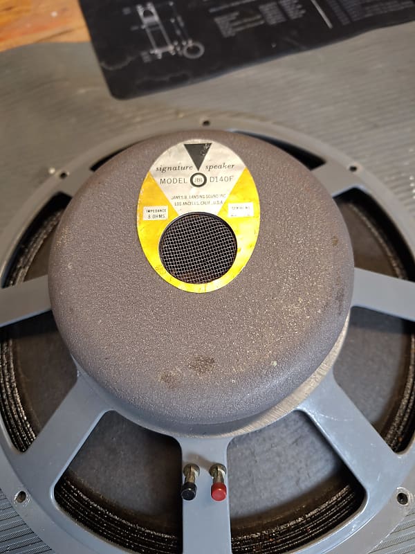 JBL D140F 15 inch 8-ohm guitar amp speaker | Reverb