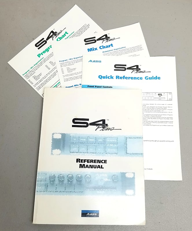 Alesis S4 Plus Quadrasynth Synth Module - Original Owner's | Reverb