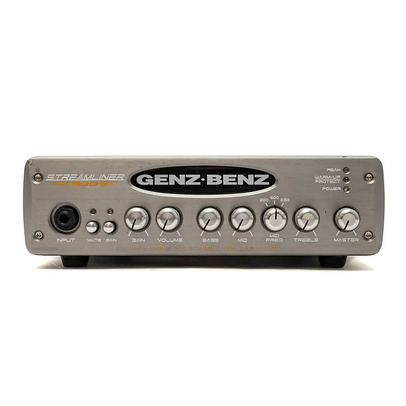 Genz-Benz - Streamliner 900 - Bass Amplifier Head with 12AX7 | Reverb