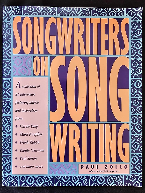 1st edition Songwriters on Songwriting book | Reverb