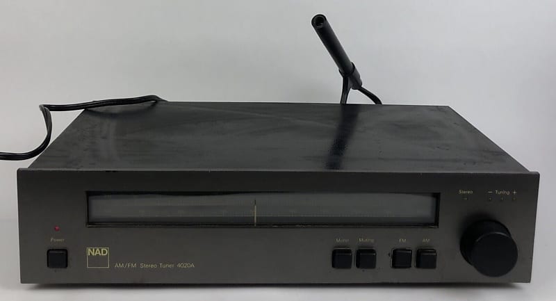 Vintage NAD Model 4020A Stereo AM/FM Tuner - LOOK | Reverb