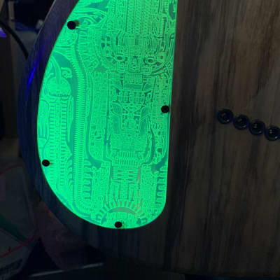 Forbidden Engravings Custom Kiesel Lg Giger Aliens Backplate | Reverb