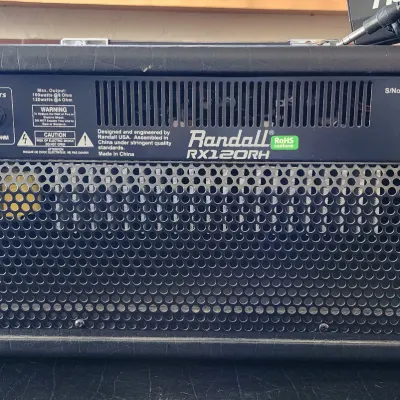 Randall RX120RH and RX412 Half Stack 2013 Black | Reverb