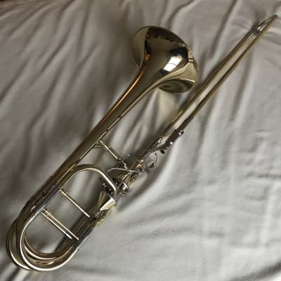 Edwards B454-E Bass Trombone - With Dual Bore Slide and | Reverb
