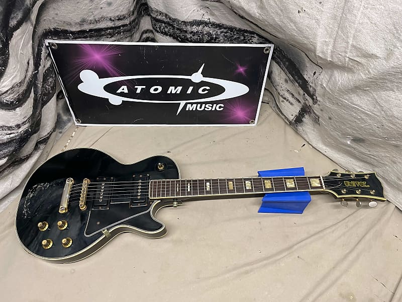 Univox Singlecut LP-Style Guitar with Mosrite P90 Pickups! | Reverb