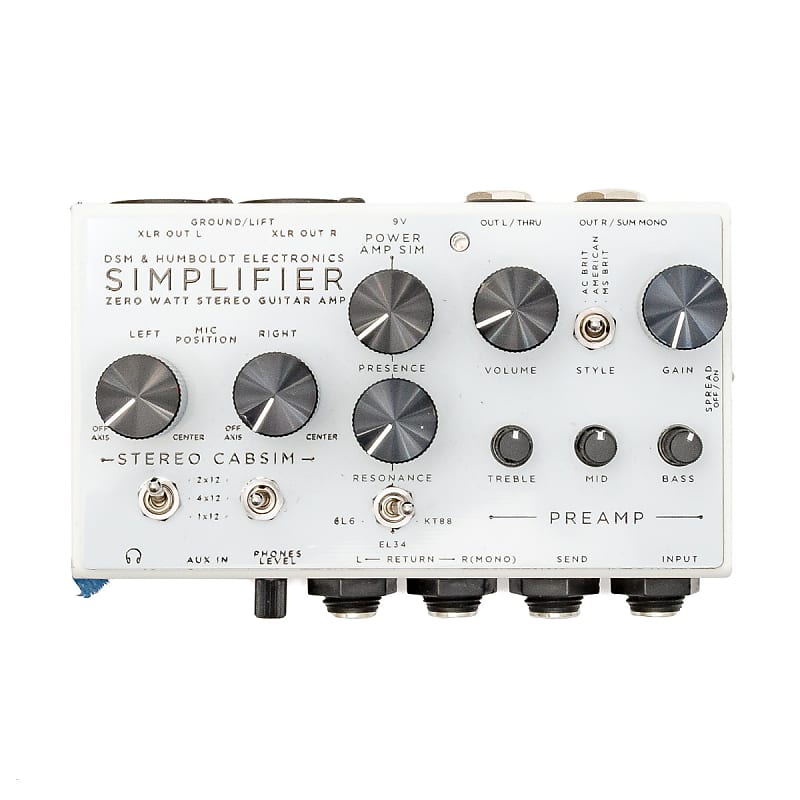 DSM & Humbolt - Simplifier Zero Watt Stereo Guitar Amp - | Reverb