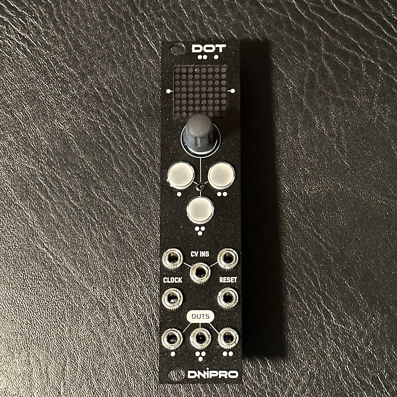 Dnipro Modular Dot Trigger Sequencer - Black | Reverb