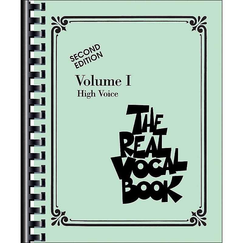Hal Leonard The Real Vocal Book Volume 1 High Voice | Reverb
