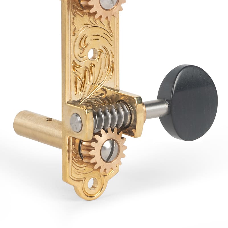 Waverly Engraved 3-On-A-Plate Tuning Machines for Slotted | Reverb UK