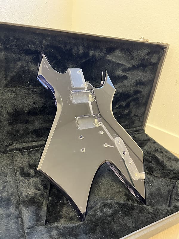 B.C. Rich Warlock Body Purple Acrylic with OHSC | Reverb