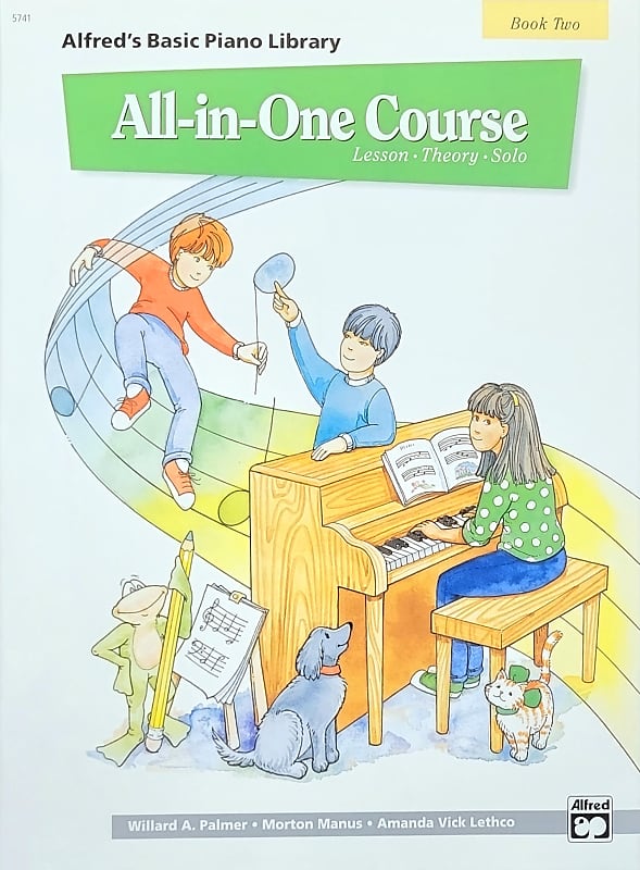 Alfred's Basic Piano Library All-in-One Course Book 2 | Reverb