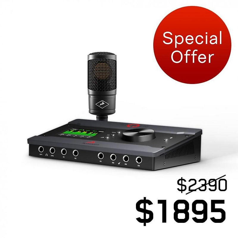 Antelope Zen Tour with Edge Solo Modeling Microphone | Reverb