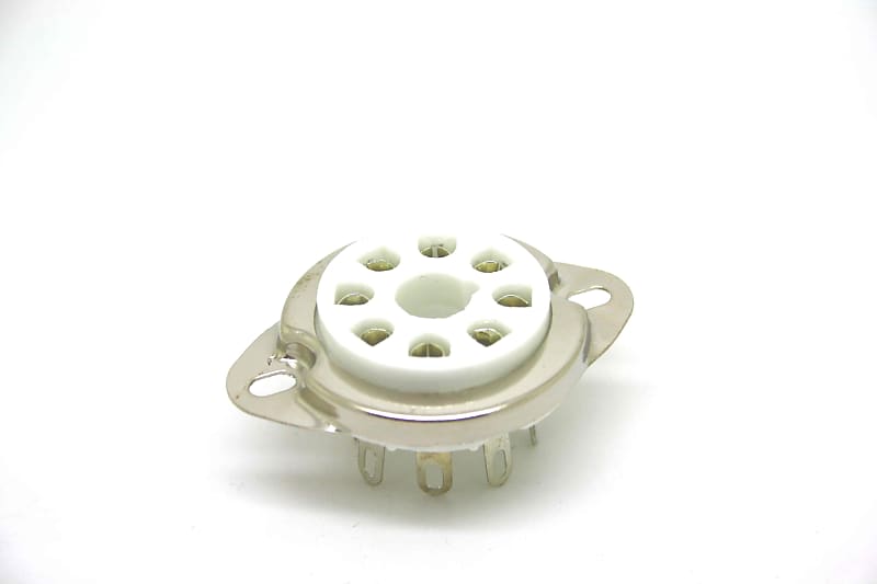 8 PIN CERAMIC OCTAL TUBE VACUUM SOCKET | Reverb