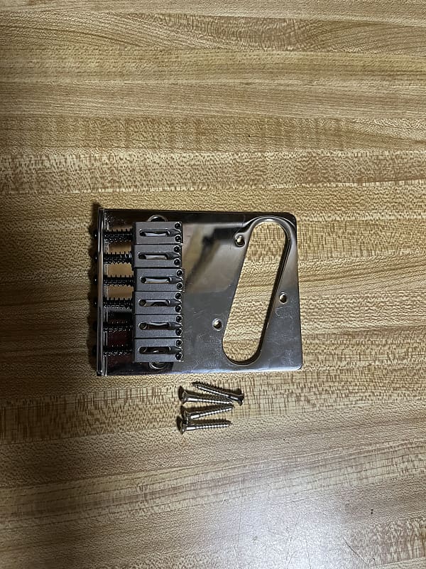 Fender Player plus tele bridge 2022 - Chrome | Reverb