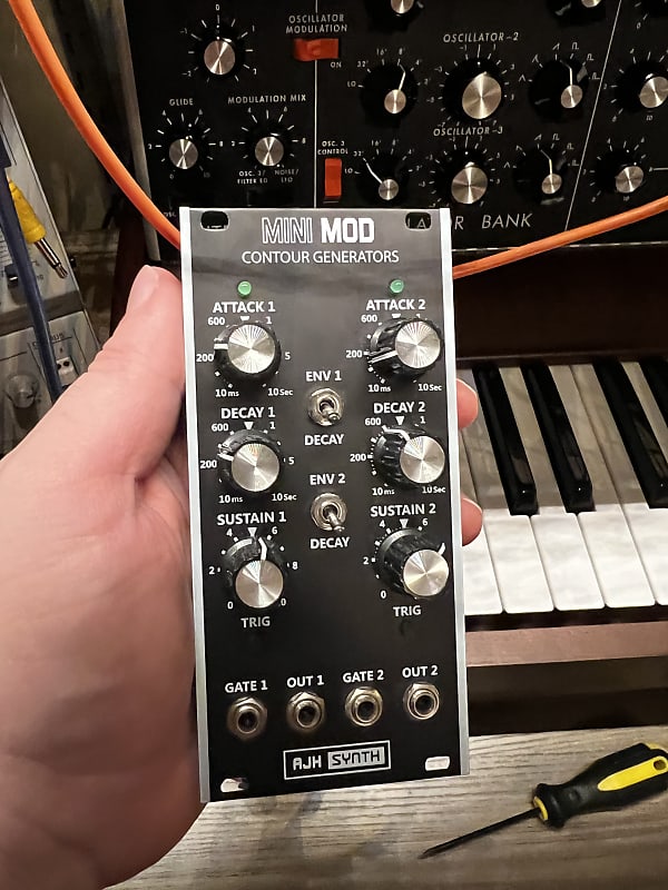 AJH Synth MiniMod Contour Generators Black | Reverb AJH Synth MiniMod Contour Generators Black | Reverb