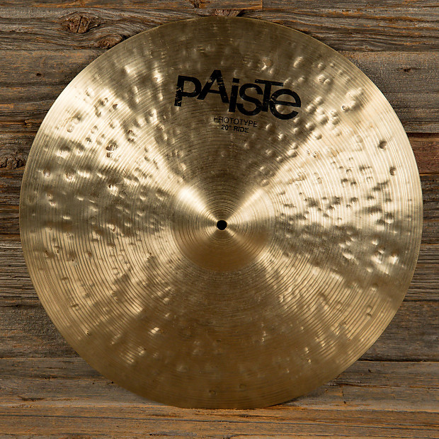 Paiste 20” Twenty Series Prototype Ride USED | Reverb
