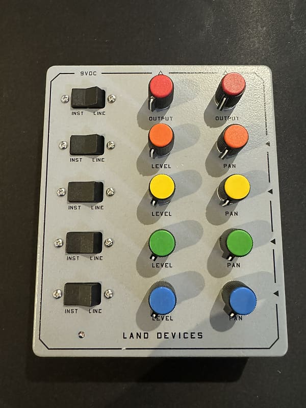Land Devices - 4 channel Mixer | Reverb