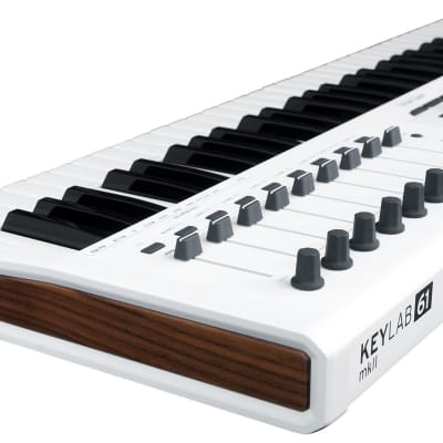 Arturia KeyLab 61 MkII White 61-Key Music Production Keyboard | Reverb