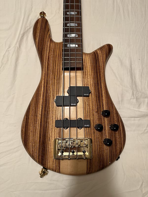 Spector Euro 4 LX 35" EX Zebra 2009 - Zebrawood Gloss | Reverb