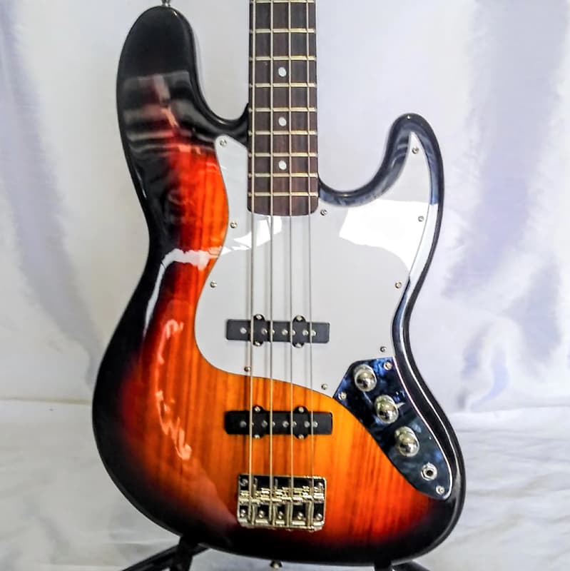 NEW in BOX! Unmarked Replica of The Iconic J-Bass Electric | Reverb