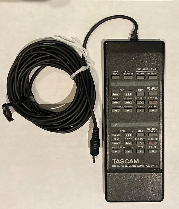 TASCAM RC-322A Remote Control Unit 2000's | Reverb
