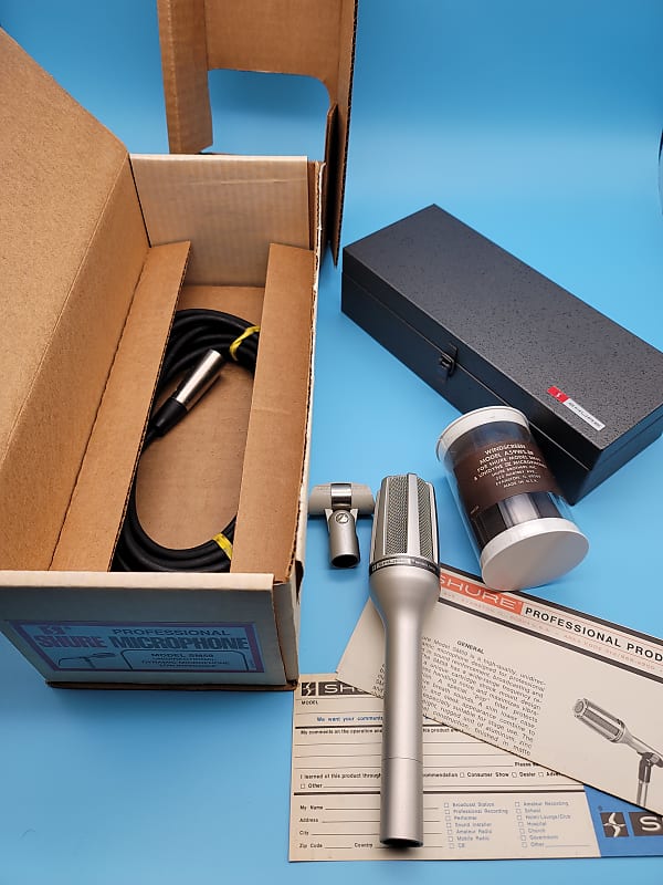 ☆Vintage Rare NOS Shure SM59 From the 1980s w/ Accessories | | Reverb