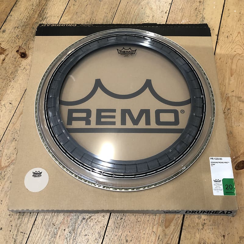 Remo 20” Powerstroke Pro Clear Bass Drum Head | Reverb