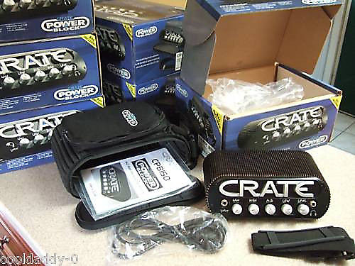 Crate Power Block 150 Watt STEREO Guitar Amp Powerblock | Reverb
