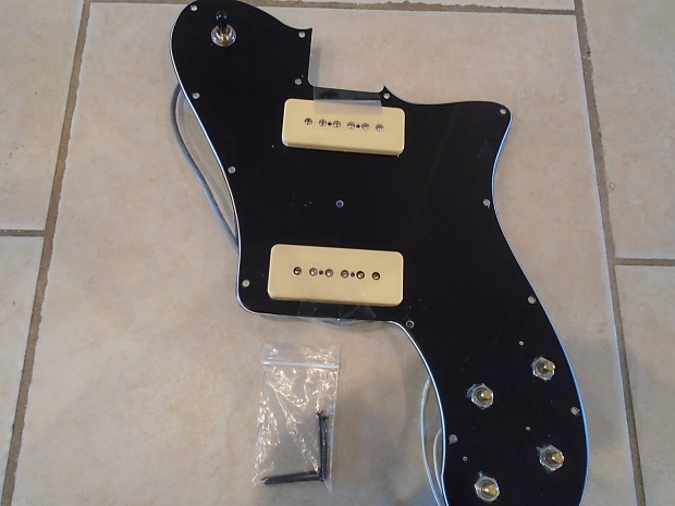 Fender Custom Deluxe Telecaster Loaded P90 Pickguard. | Reverb