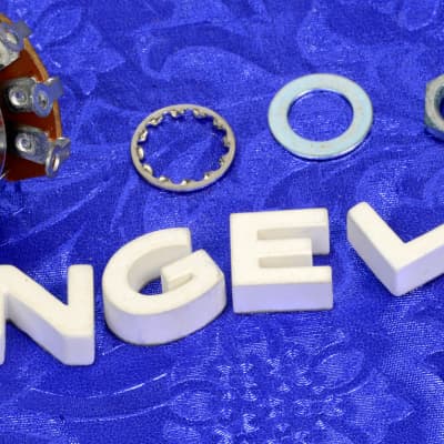 100K Solid Shaft Audio Taper Potentiometer, #A100K | Reverb