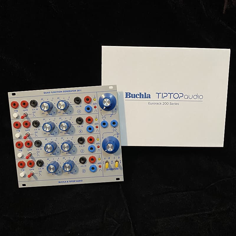 Tiptop Audio Buchla 281t Quad Function Generator - MINT w/ | Reverb
