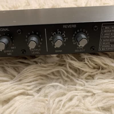 Peavey Univerb II Digital Stereo Reverb Effects Processor | Reverb
