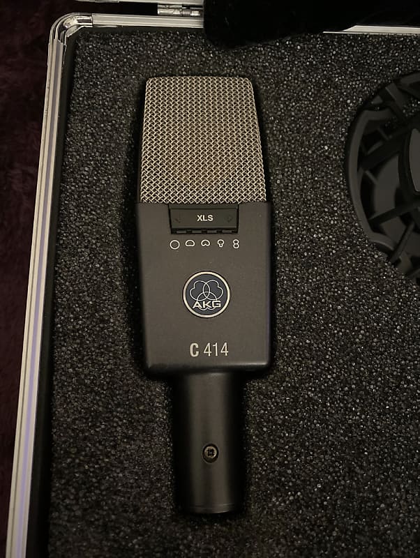 AKG C414 Large Diaphragm Cardioid Condenser Microphone | Reverb