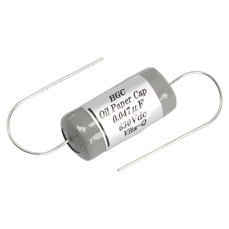 "Vita-Q" Paper in Oil PIO Capacitors for guitar .047mfd | Reverb