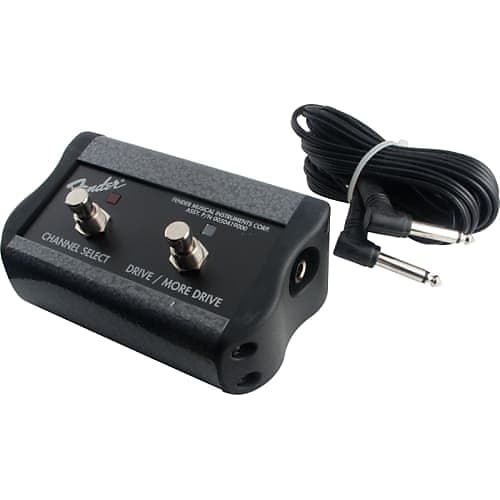 Footswitch Box - Fender®, Two Button (Channel, Drive) | Reverb
