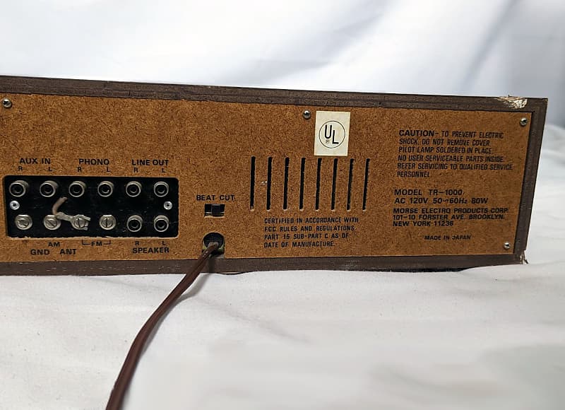 Electrophonic TR-1000 Solid State AM/FM 8-Track Multiplex Electrophonic TR-1000 Solid State AM/FM 8-Track Multiplex